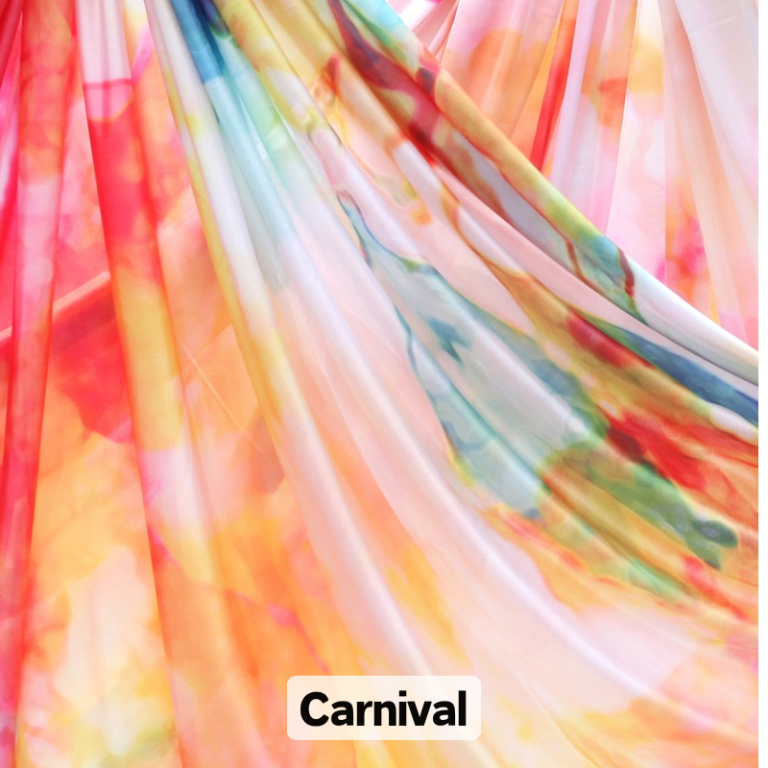 Pattern Aerial Silks PER METRE | Aerials Australia | Free Shipping